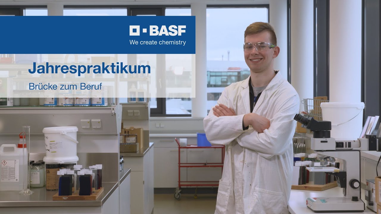 Jahrespraktikum Brücke zum Beruf bei der BASF Coatings - YouTube