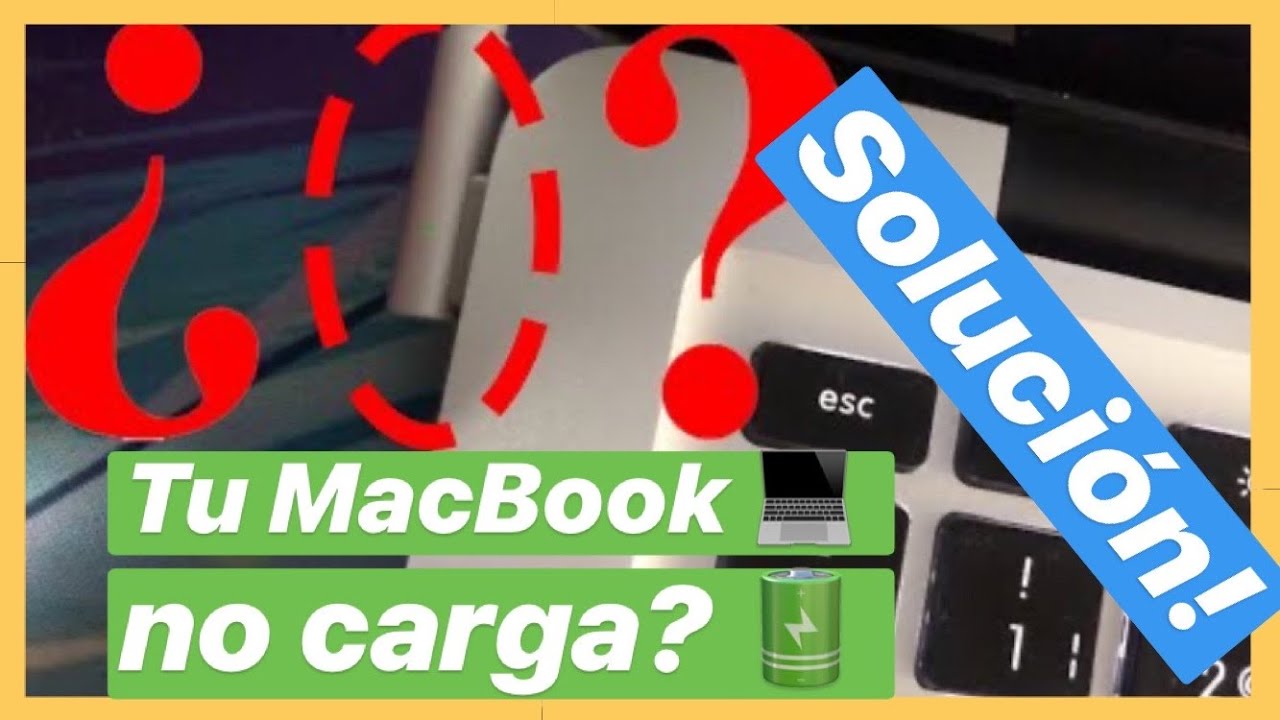 Tu MacBook no carga? Luz verde tenue? Aquí la solución! - YouTube