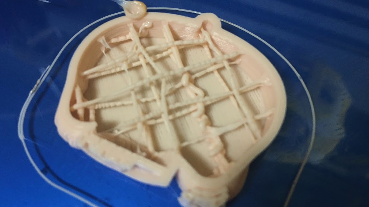 북리지의 Cura 3 강좌 - 특수기능 5 (Spaghetti Infill) - YouTube