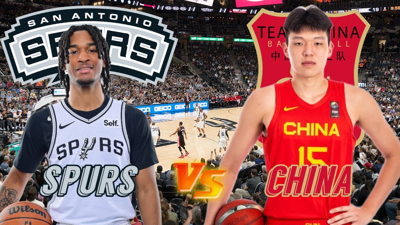 San Antonio Spurs vs China Live Play by Play & Scoreboard - YouTube