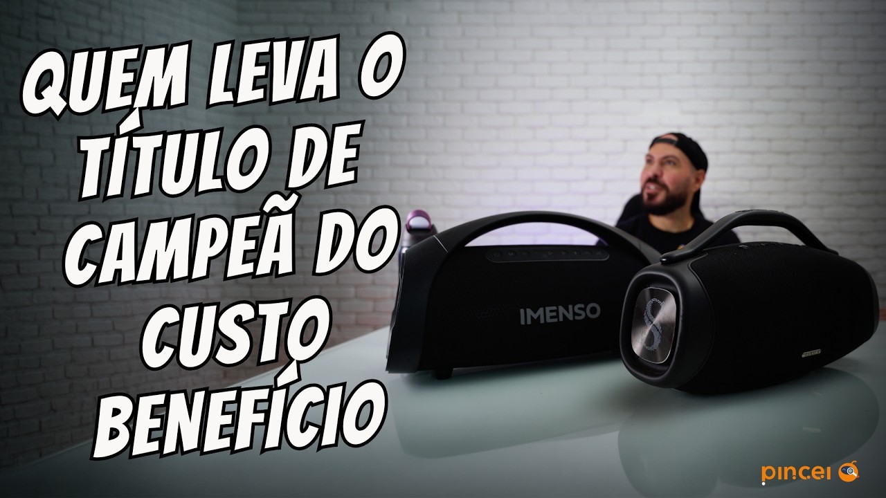 IMENSO X73 vs SABALA DR909 – QUAL É A MELHOR CAIXA DE SOM? 🔊 ...