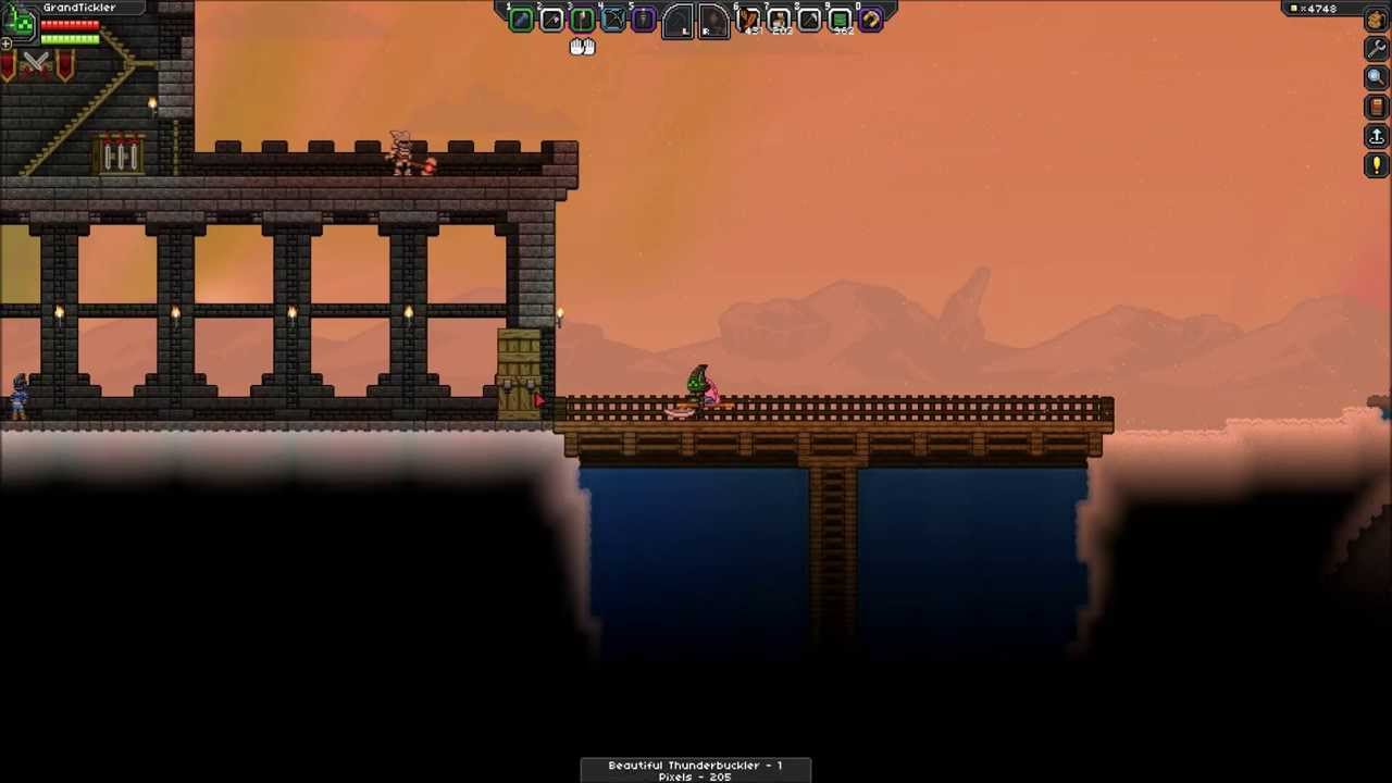 Starbound Level 40 gameplay - 1080p - Invading a robot castle! - YouTube