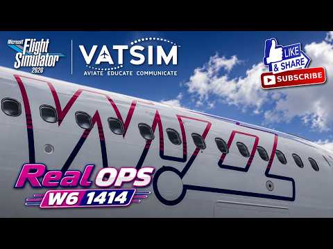 [MSFS] LIVE | ✈️ VATSIM | Mój powrót z wakacji | ATH → WMI | Wizz Air Real OPS