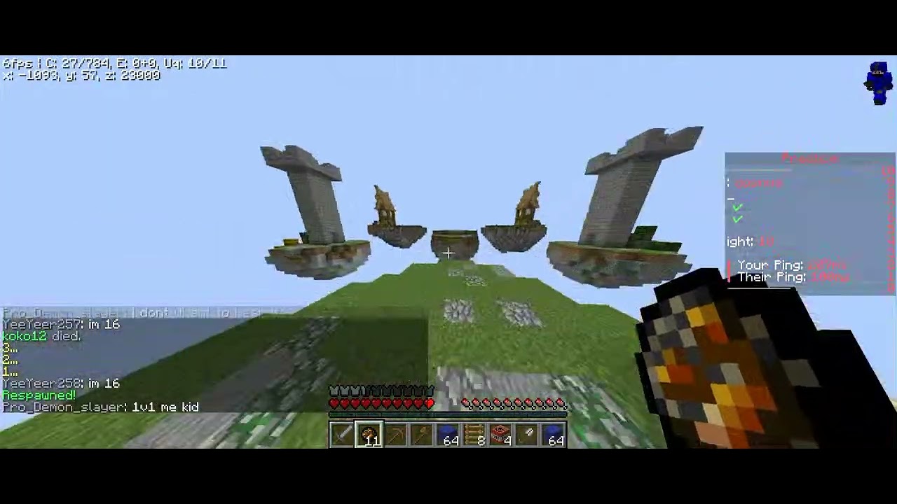 me playing minecraft😄 - YouTube