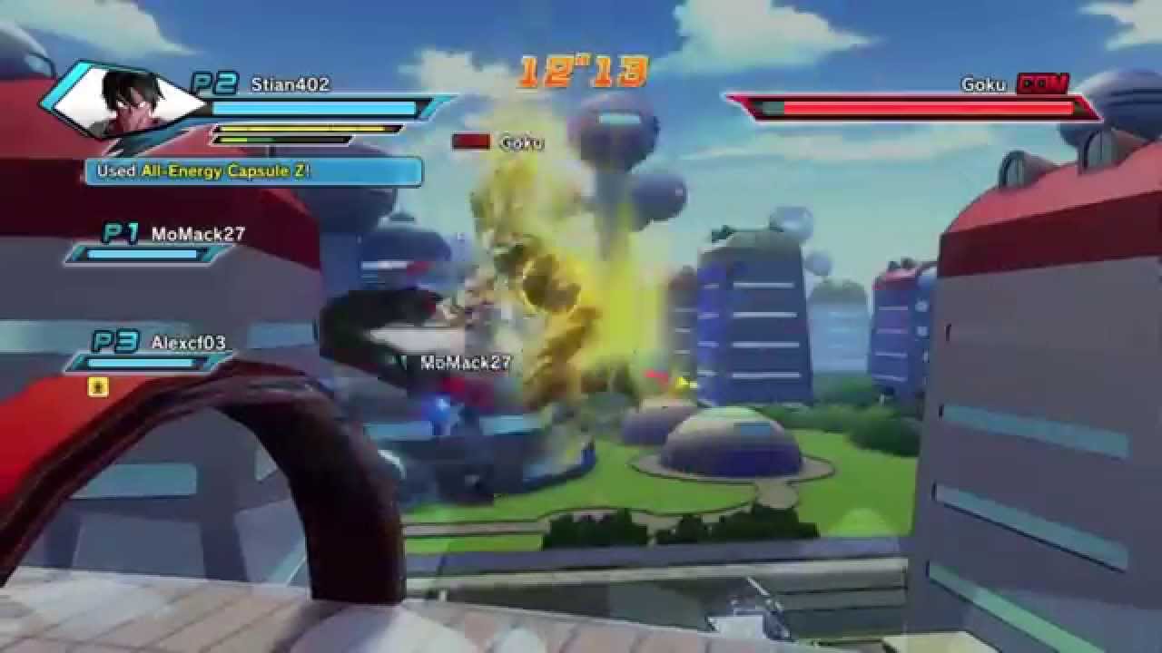 Dragon Ball Xenoverse 50 Hit Combo! ft. Sebas and Moe - YouTube