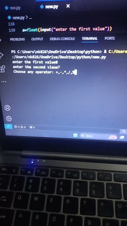 Simple Calculator Program Using Python Python Calculatorprogram Pythonprogramming Btech