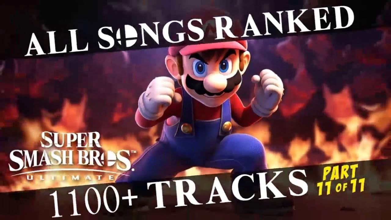 Ranking EVERY SONG in Super Smash Bros - Top 100 Songs - YouTube