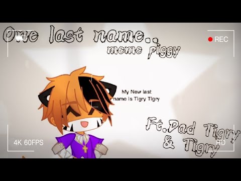 ️•°{One last name..}°• ️ 🐽•^(meme piggy)^•🐽 🚹~•[Ft.Dad Tigry & Tigry ...