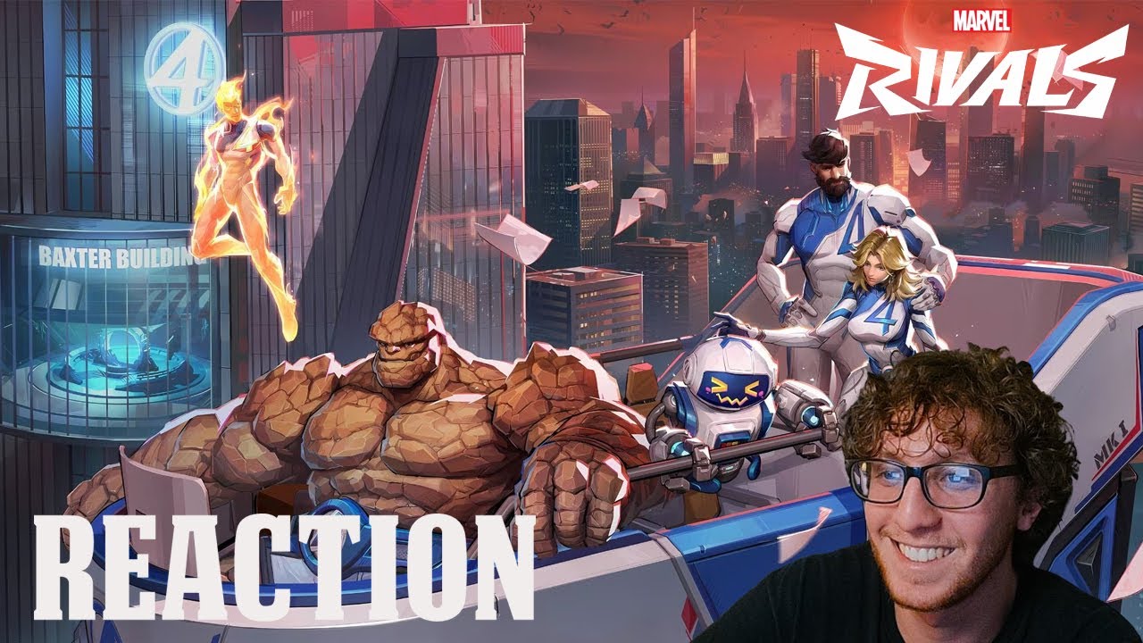 Dylan Reacts - Fantastic Four & Dracula in Marvel Rivals & Season 1 ...