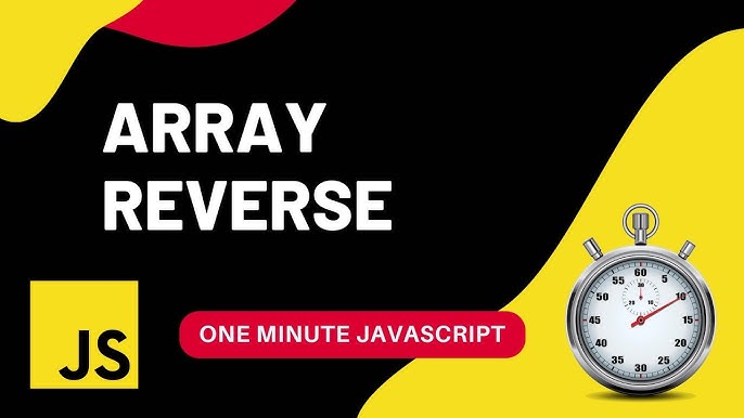 Javascript Array Reverse Example Js Array Reverse Method How To Get