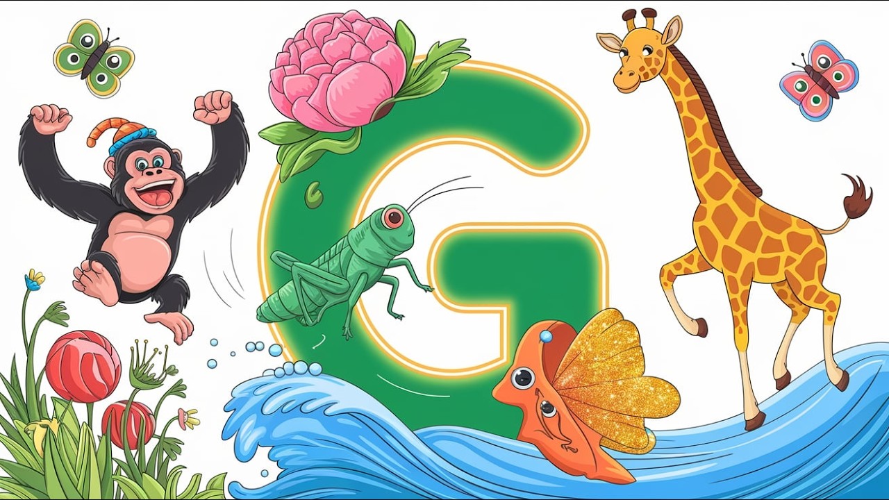 Discover the Wonderful World of G! | Fun ABC Learning for Kids - YouTube