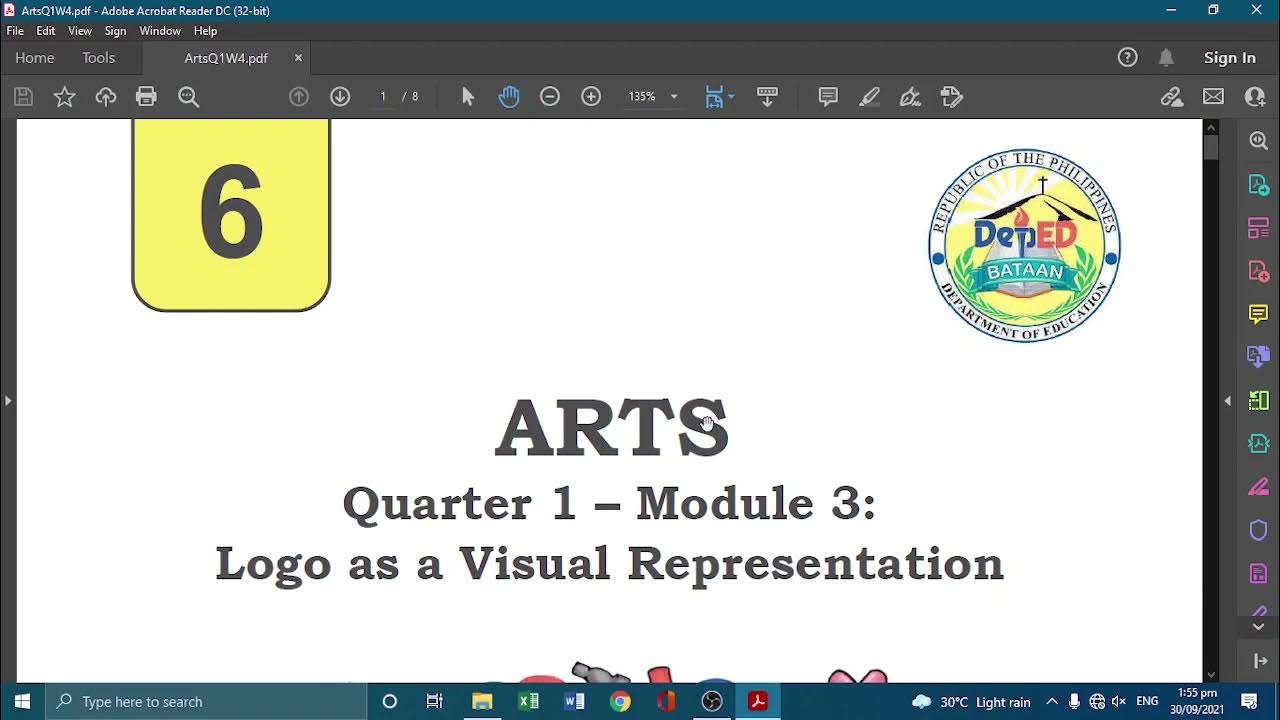 Art 6|Q1-Module 2|Logos as Visual Representation|Module Walkthru - YouTube