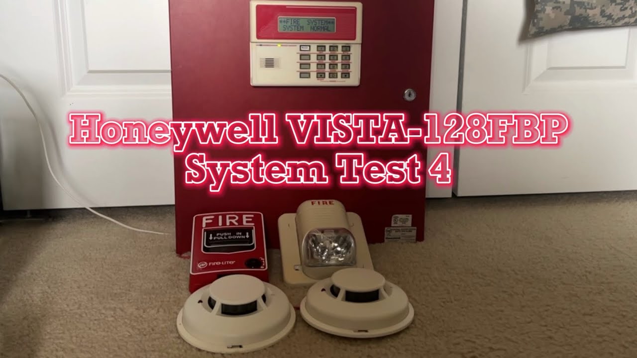 Honeywell VISTA-128FBP System Test 4: V-Plex Detectors - YouTube