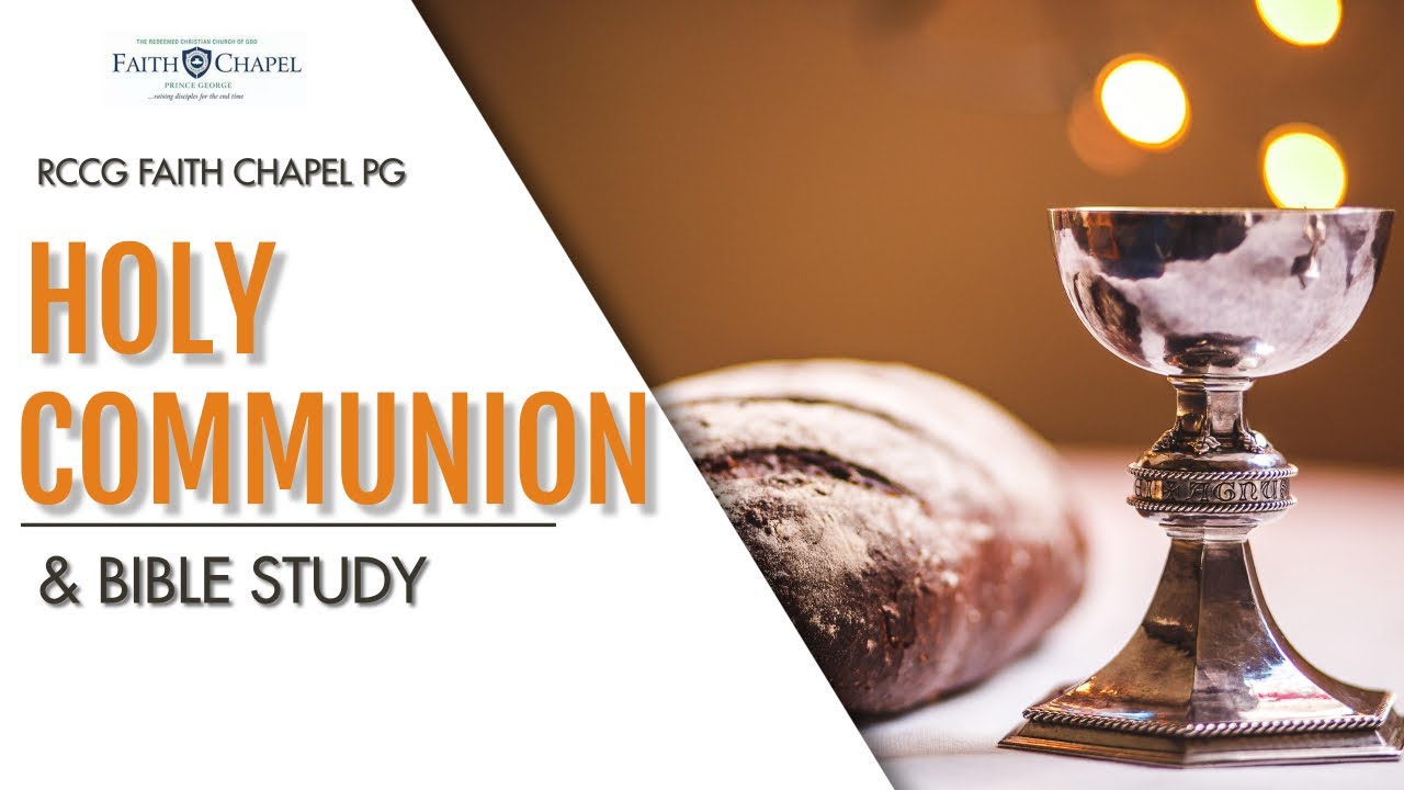 Bible Study & Communion Service- April 6, 2022 - YouTube