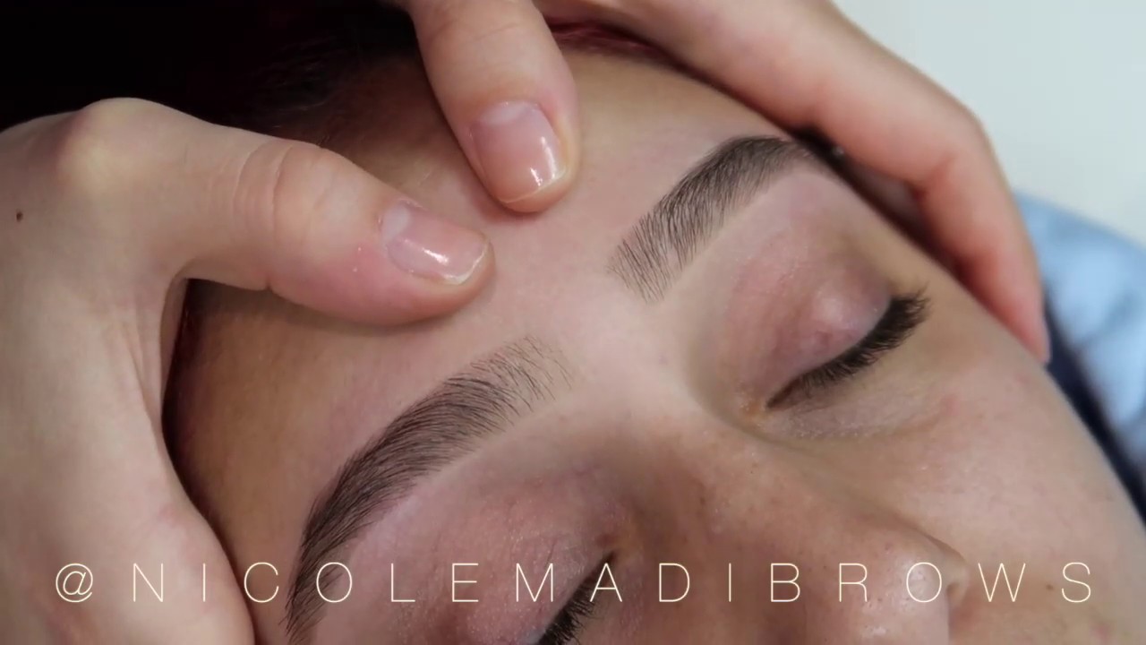 BROW SHAPING | NICOLE MADI - YouTube