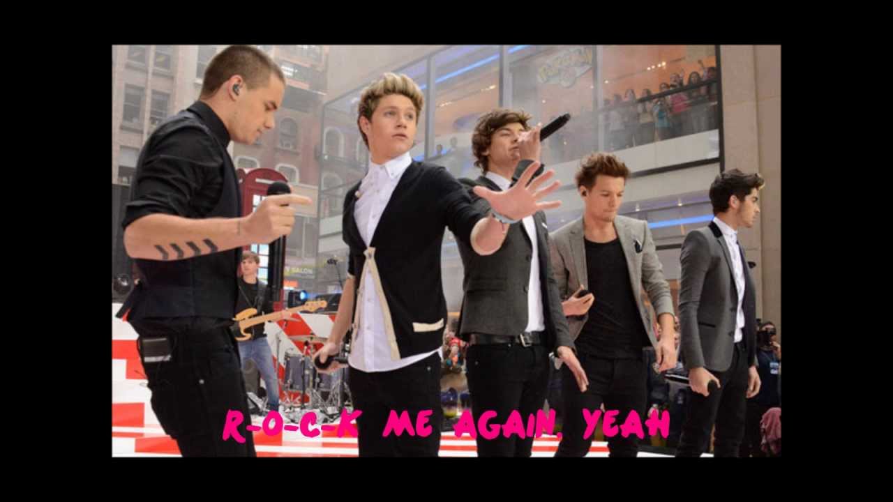 One Direction - Rock Me ( Lyrics and Pictures ) - YouTube