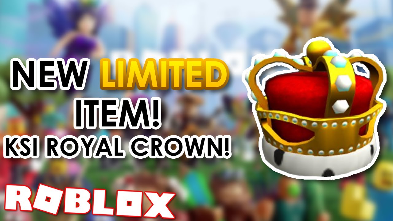 [NO LONGER OBTAINABLE] HOW TO GET THE KSI ROYAL CROWN! (Roblox KSI ...