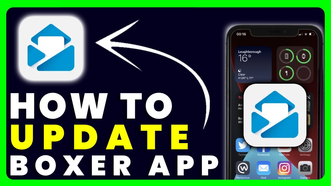 How to Update Boxer App - YouTube