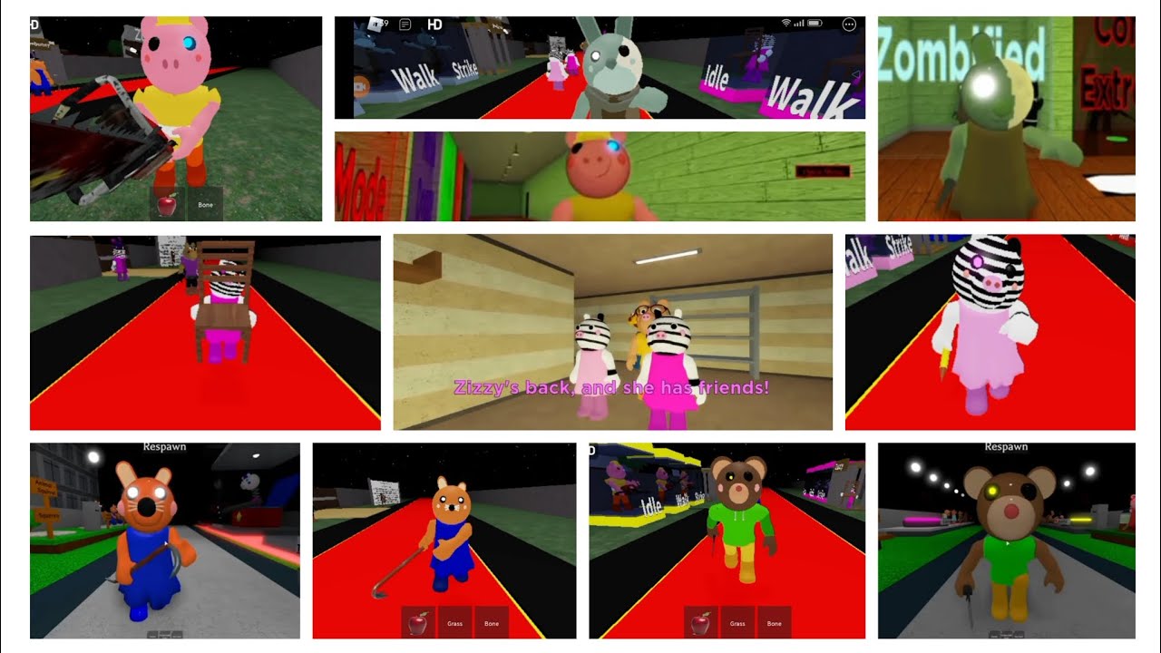 Piggy Custom Remodels Showcase New Skin All Jumpscare Evolution - YouTube