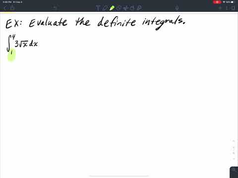 5.4.4 Evaluating A Definite Integral Via The FTC Part 2 - Multiple ...