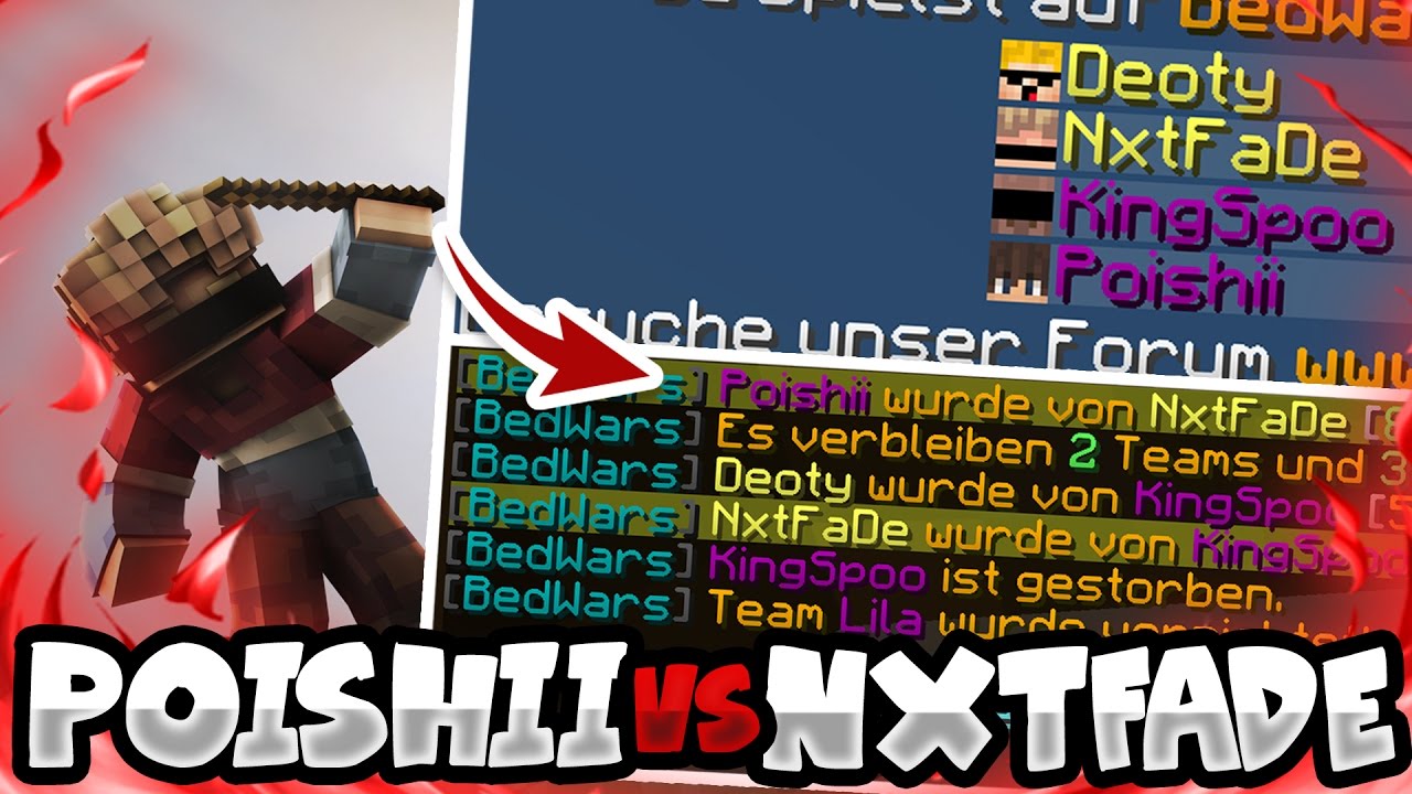 POISHII IST EZ? ICH BESIEGE POISHII! -Minecraft Bedwars auf rewinside ...