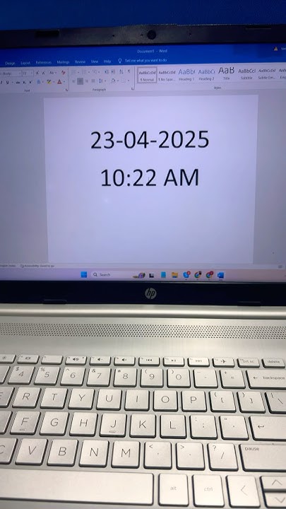 Today date and time shortcut key #computer #computereducation #shortcutkeys #asmr # ...