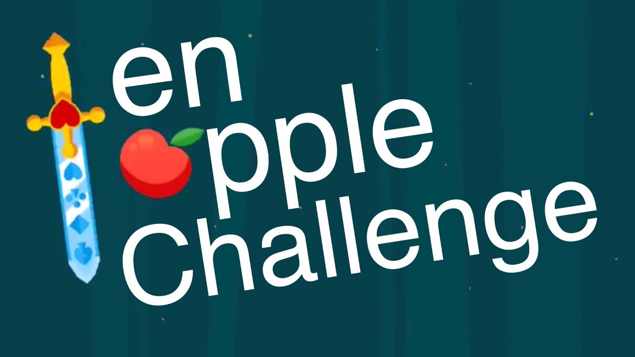 10 Apple Challenge - Week 2 Knife Hit Challenge - YouTube