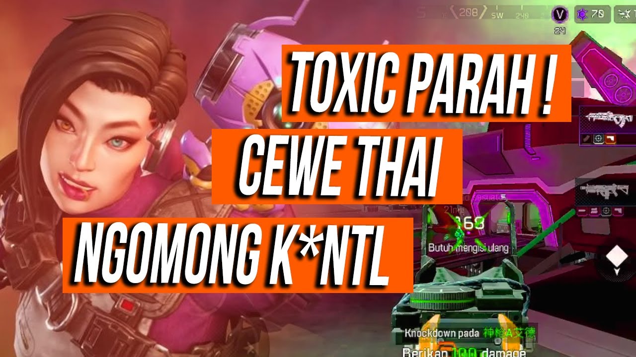 MASIH BERSAMA CEWEK THAI BARBAR ! - APEX LEGENDS MOBILE INDONESIA - YouTube