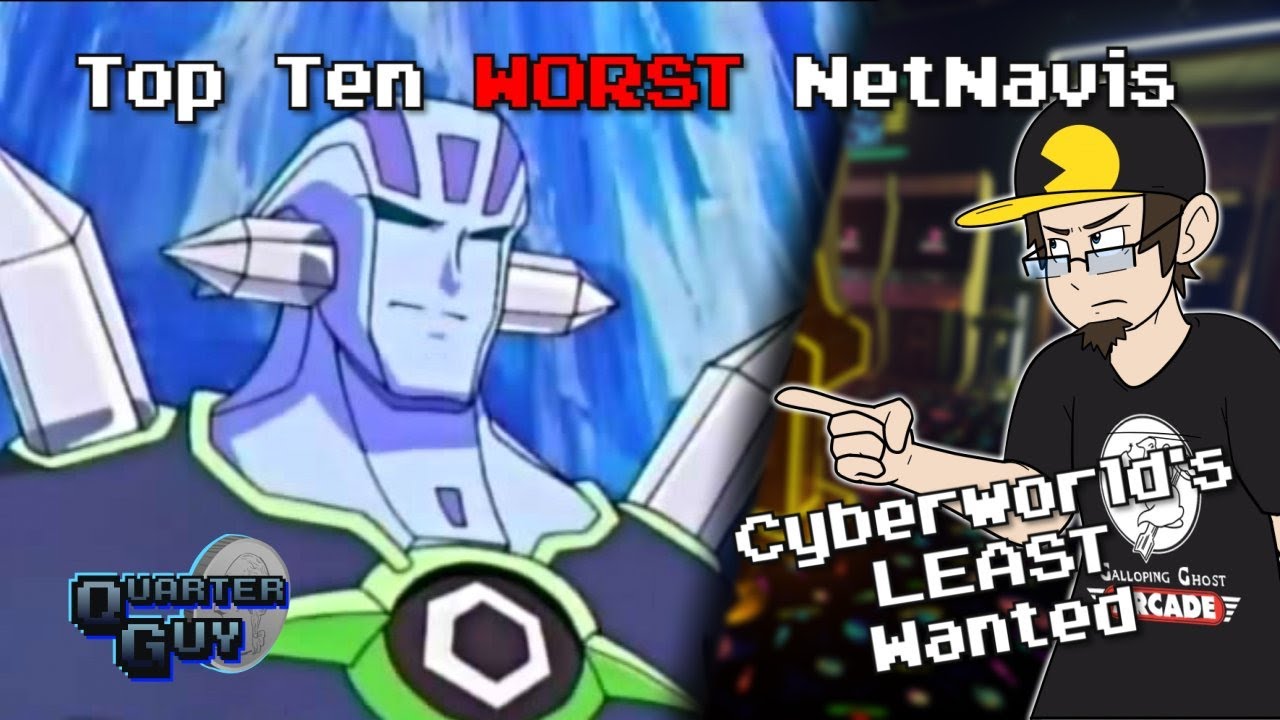 Top Ten WORST NetNavis in Mega Man Battle Network - YouTube