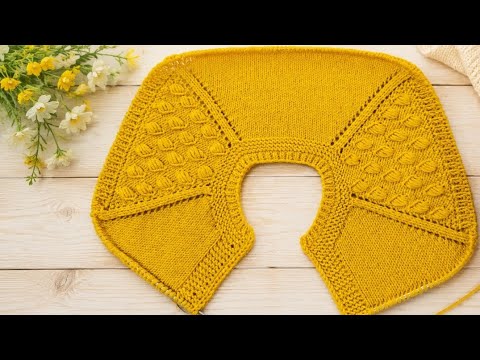 Kolay yelek modeli 1.part # istirıdye modeli#knitting #örgü #yasemince örgüler
