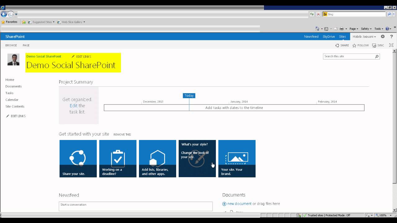 Social Features For SharePoint 2013 - YouTube
