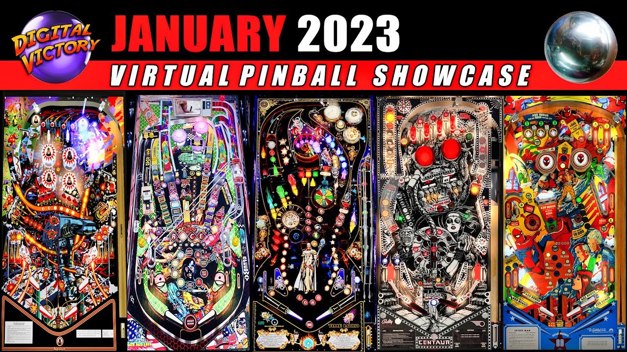 A Look at Some Awesome January Virtual Pinball Releases - YouTube