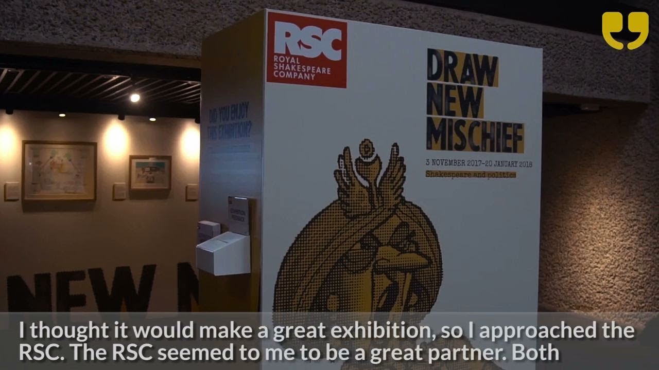 The RSC’s 'Draw New Mischief' Exhibition (Intro to ROME Season) - YouTube