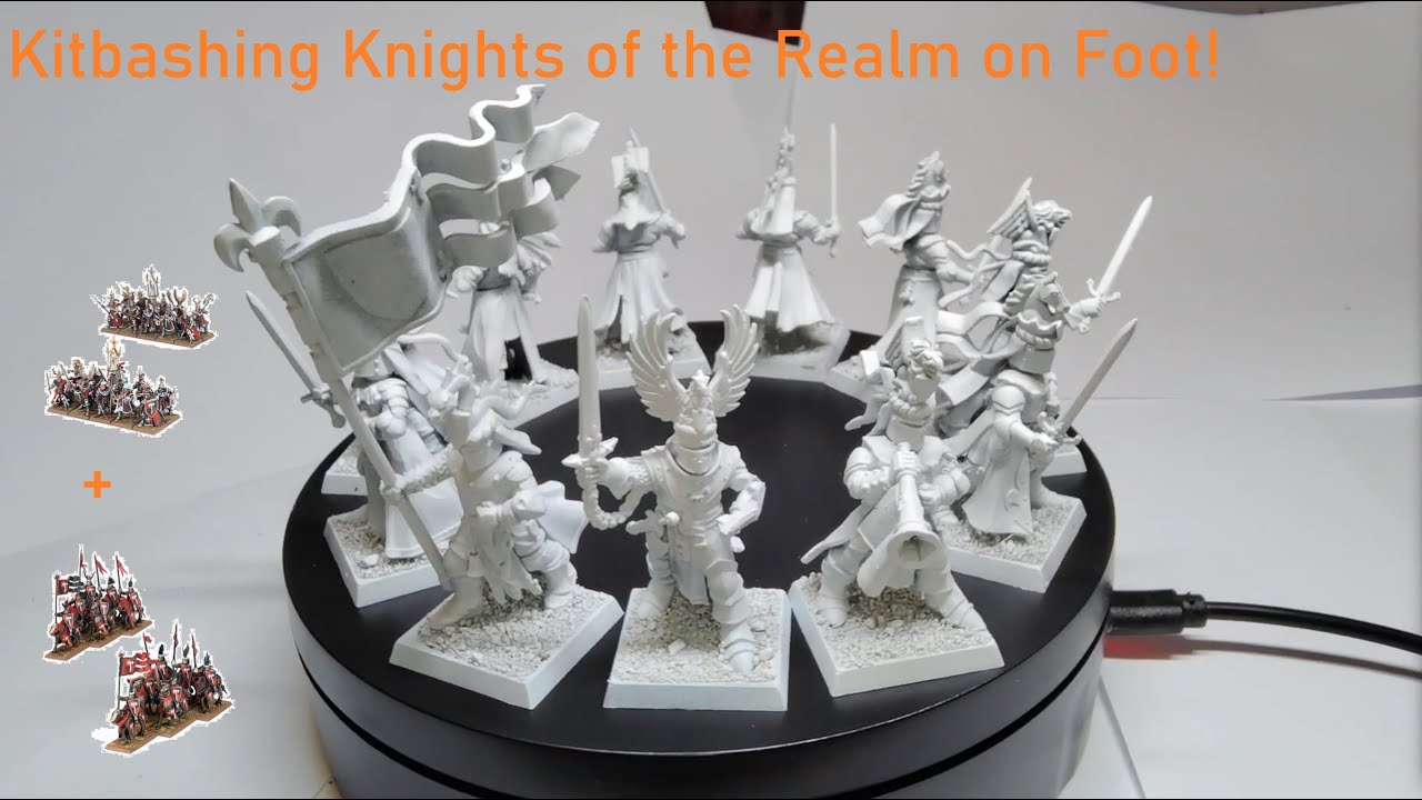 #13 The Old World: Kitbashing Knights of the Realm on Foot - YouTube