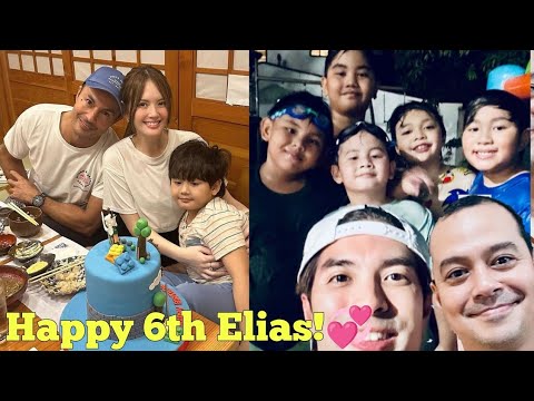 Ellen Adarna & Derek Ramsay ganito ang 6th BIRTHDAY of Elias Modesto ...