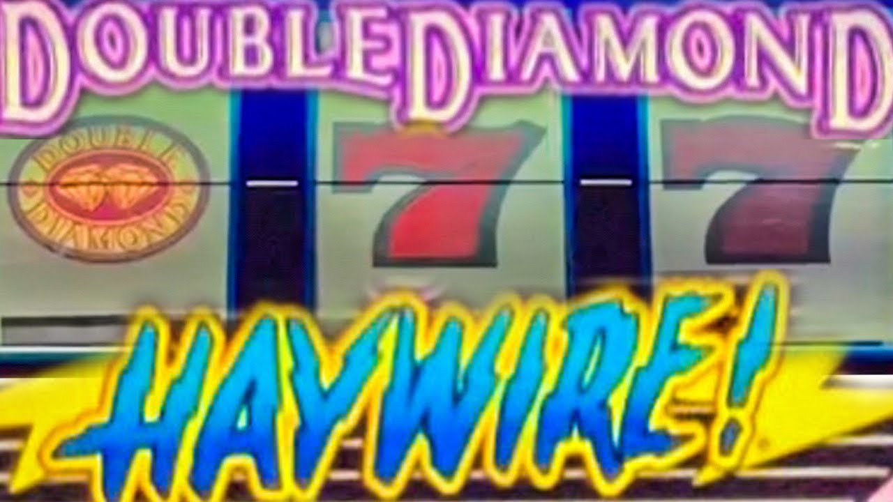 Old School 3 Reel Double Diamond Haywire & 5 Reel Double Gold Slots ...