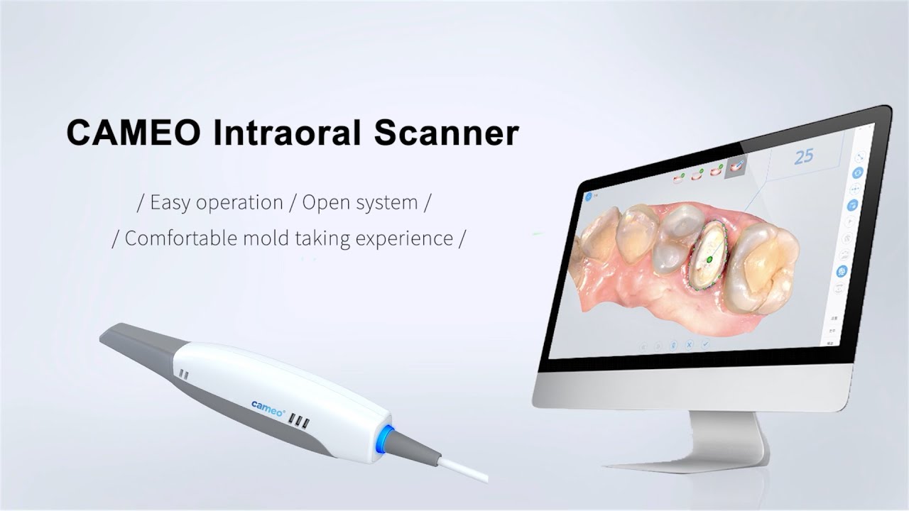Aidite Cameo Intraoral Scanner - YouTube