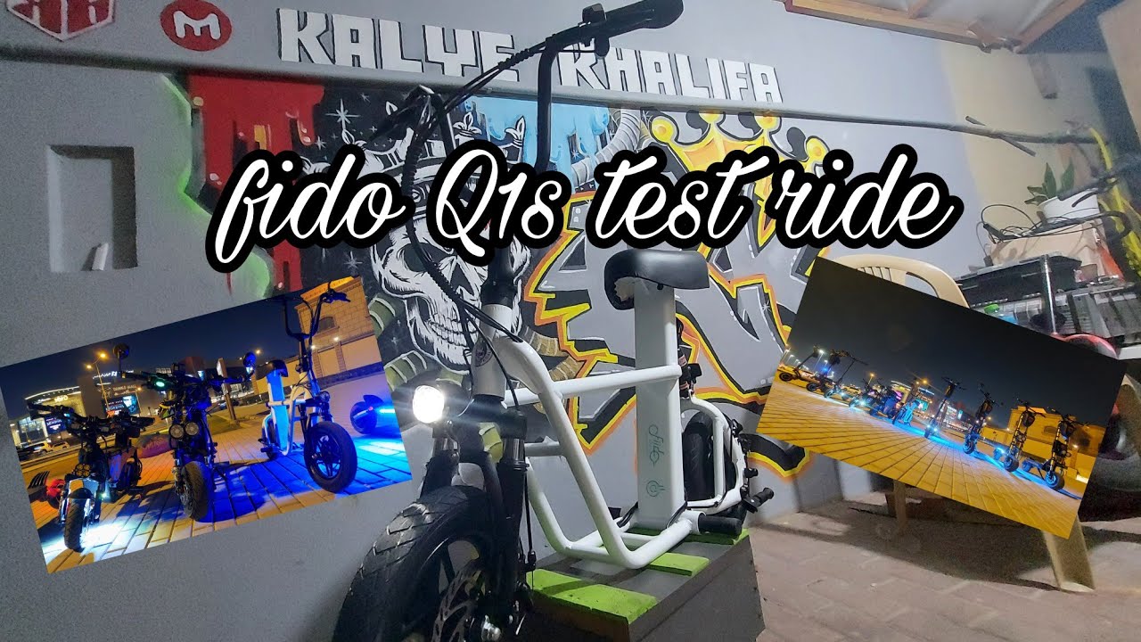 - FIDO KING - ( fido -Q1s - test ride-) #vlog42 #huntsTV #fidoQ1s - YouTube