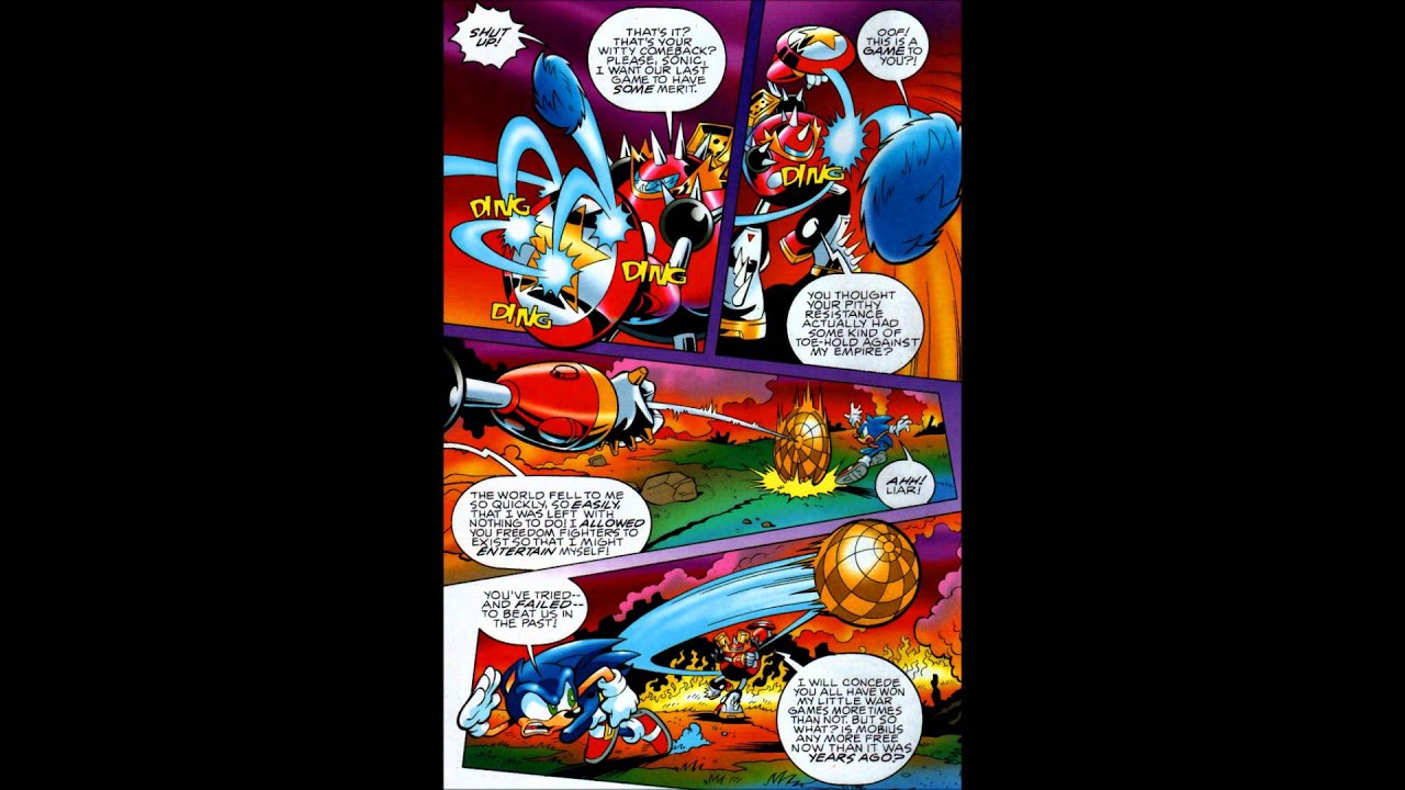 sonic comic 175.wmv - YouTube