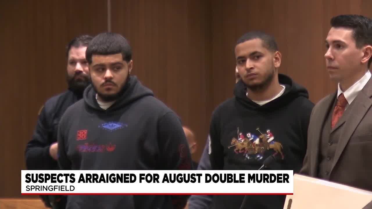 Suspects in Springfield double-murder appear in court - YouTube