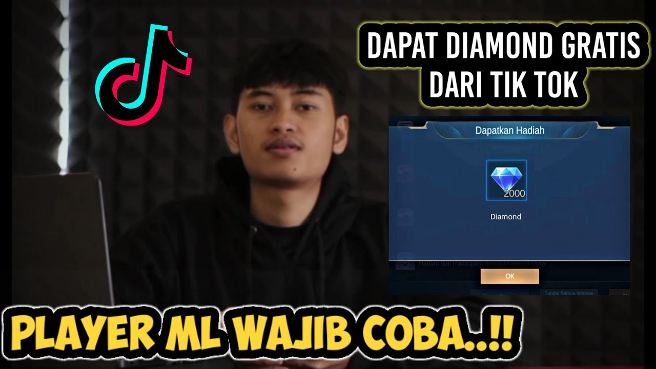 CARA DAPAT DIAMOND GRATIS DARI EVENT TIK TOK MLBB CREATOR BASE TERBARU ...