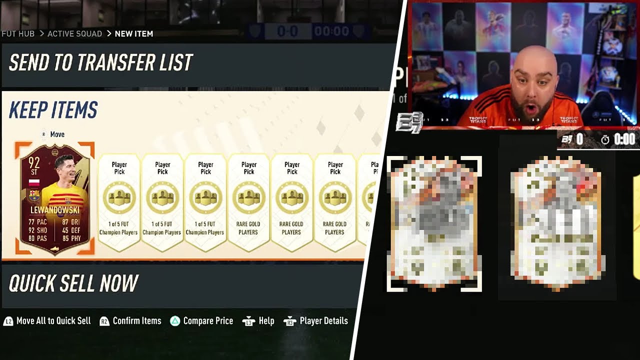 Bateson87 opens his Rank 1 FUT Champs Rewards - YouTube