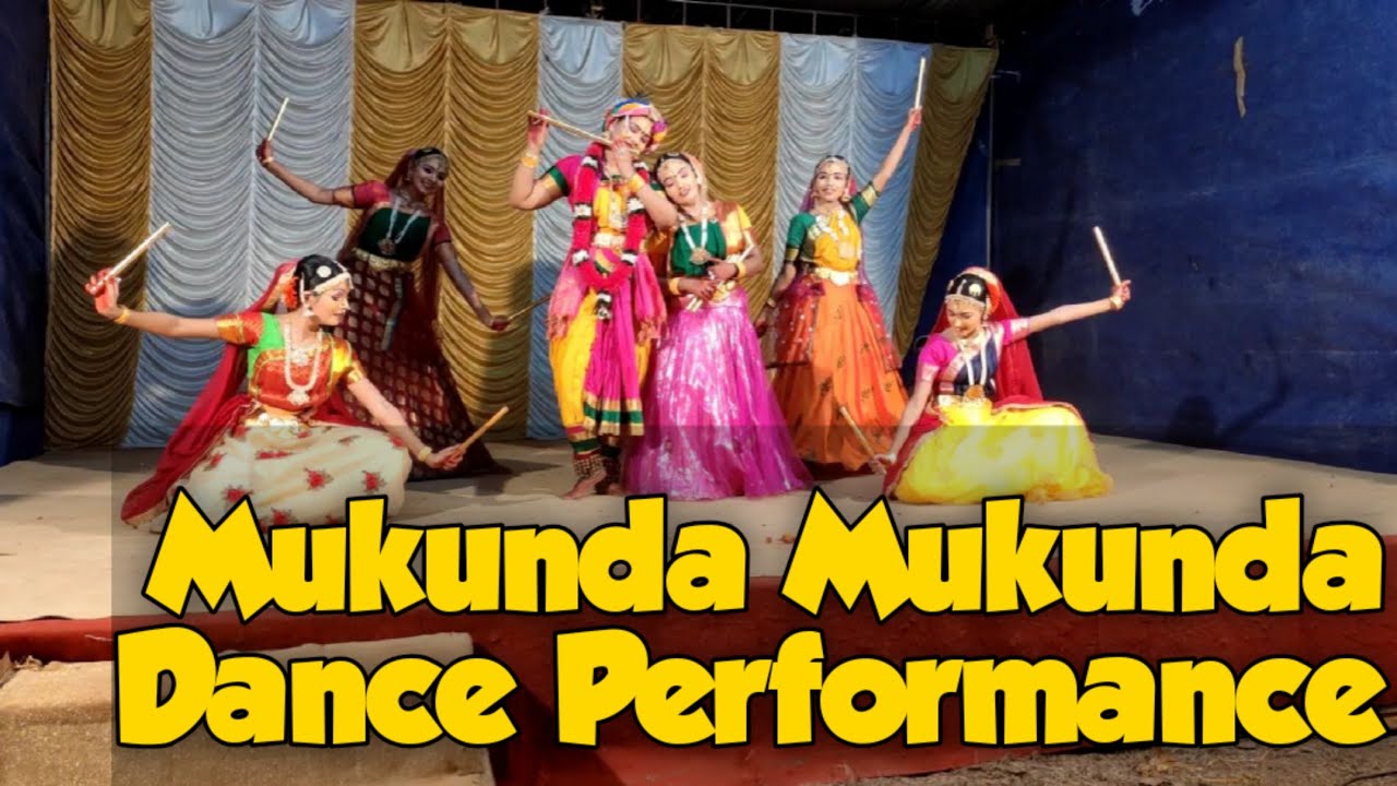 Mukunda Mukunda Dance Performance | Rasaleela | Radha Krishna dance ...