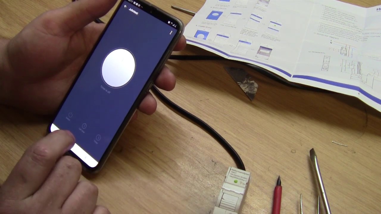 ShoutingElectronics #27 - HellermannTyton TWST Wifi Timer Switch - YouTube