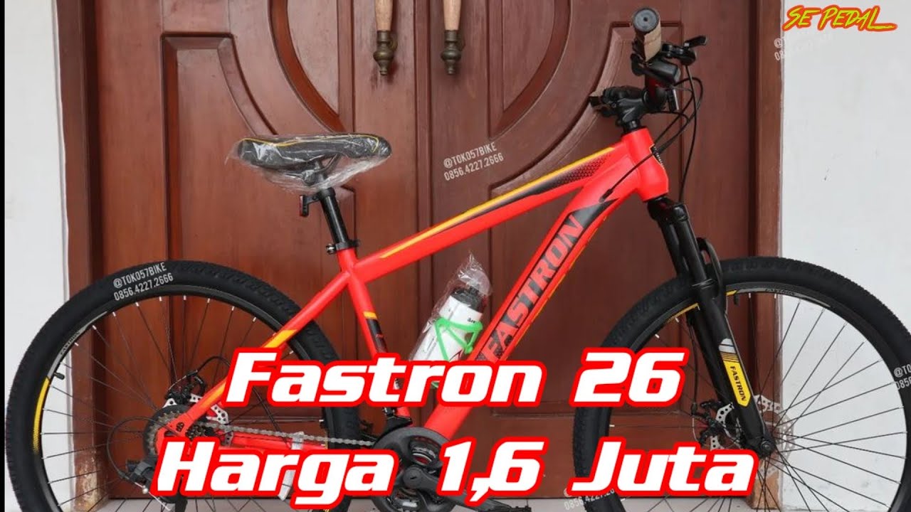 Sepeda Gunung FASTRON ukuran 26 Harga 1.6 Juta - YouTube