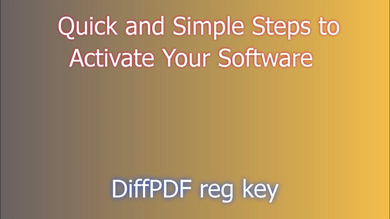 How to Download & Install DiffPDF: Step-by-Step Guide - YouTube