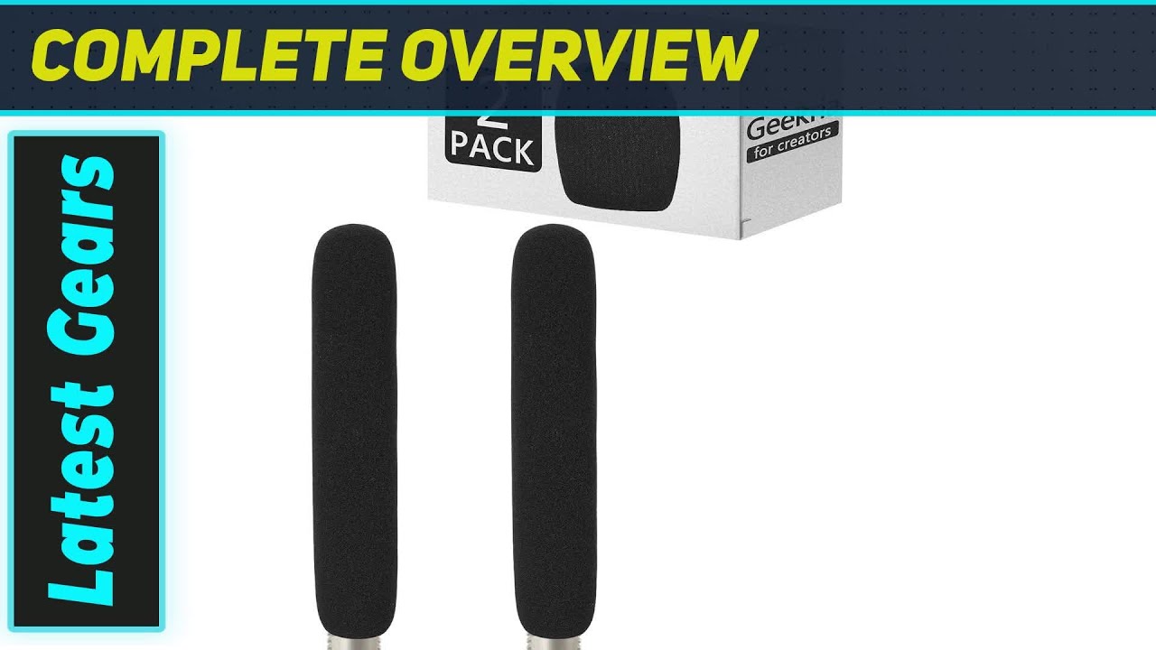 Geekria Foam Windscreen: The Best Mic Protection for Sennheiser MKH 416 ...