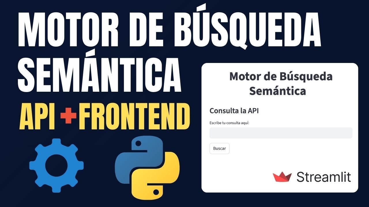 Cómo Crear un Motor de Búsqueda Semántica con FastAPI, Supabase y Streamlit | Tutorial Paso a ...