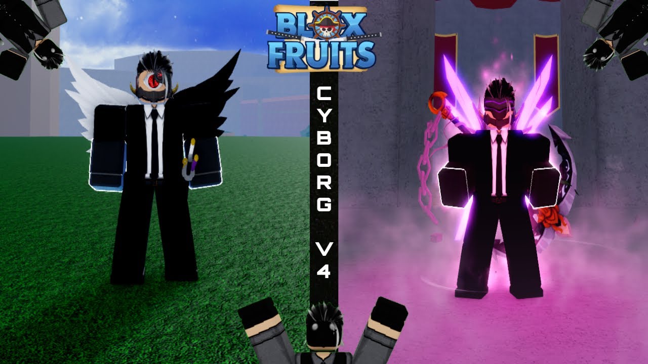 I Finally unlocked The Cyborg Race V1, V2, V3 and V4 - YouTube