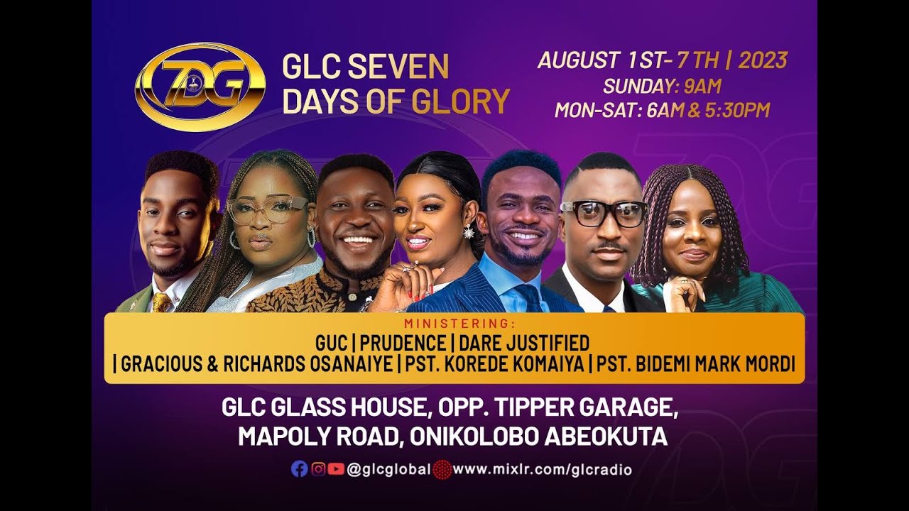 GLC SEVEN DAY OF GLORY 2023 DAY TWO MORNING SESSION - YouTube